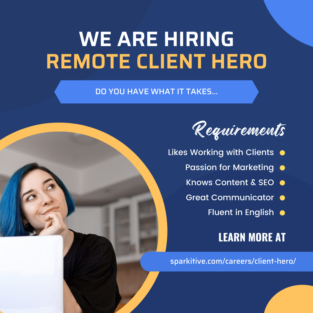 Remote Client Hero | Sparkitive